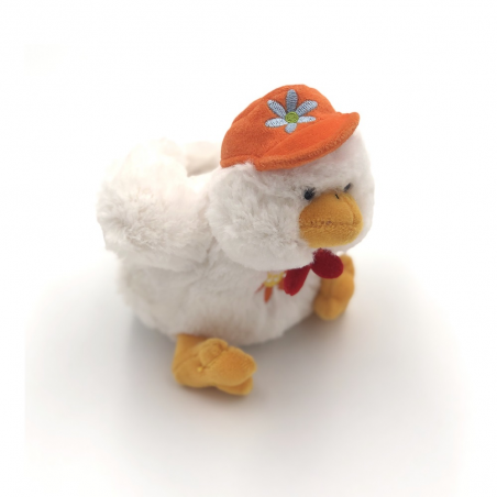 Animale din plus cu palarie de Paste 16cm | jadflamande.ro