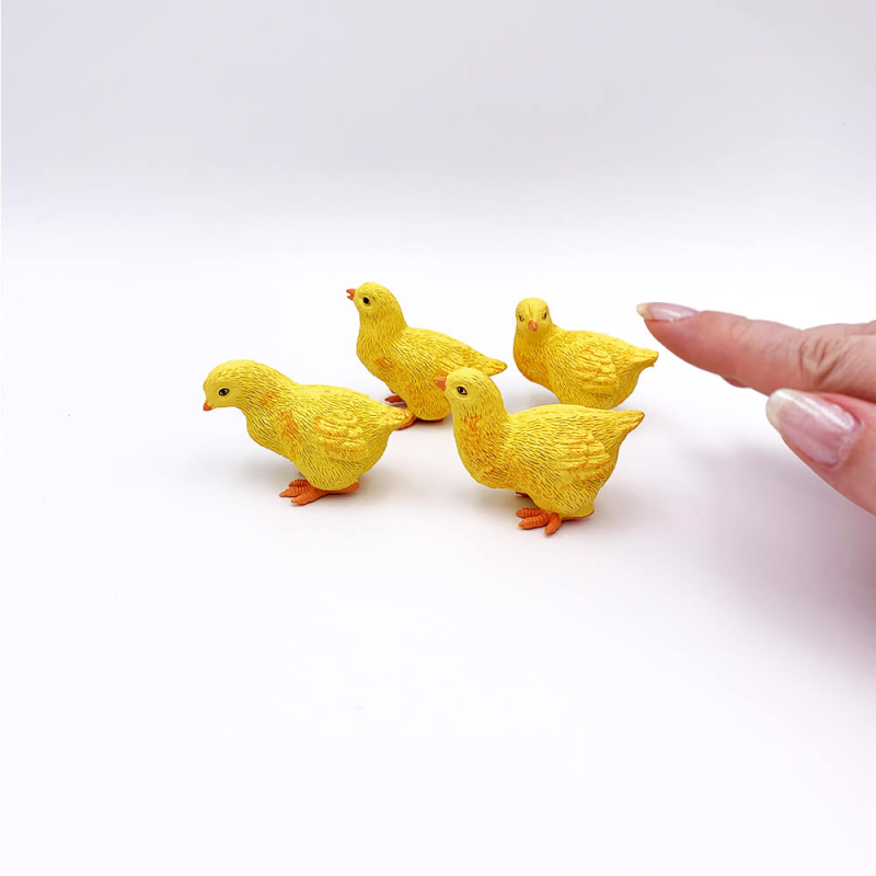 Pui gaina set 4figurine de colectie | jadflamande.ro | JFP71930