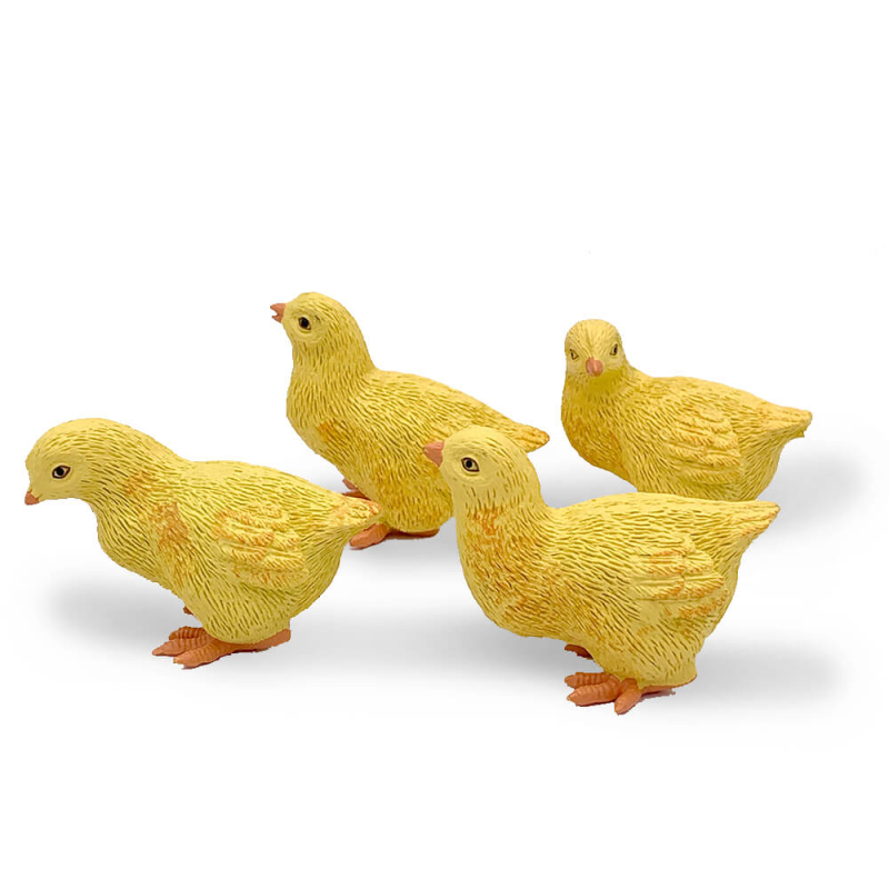 Pui gaina set 4figurine de colectie | jadflamande.ro | JFP71930