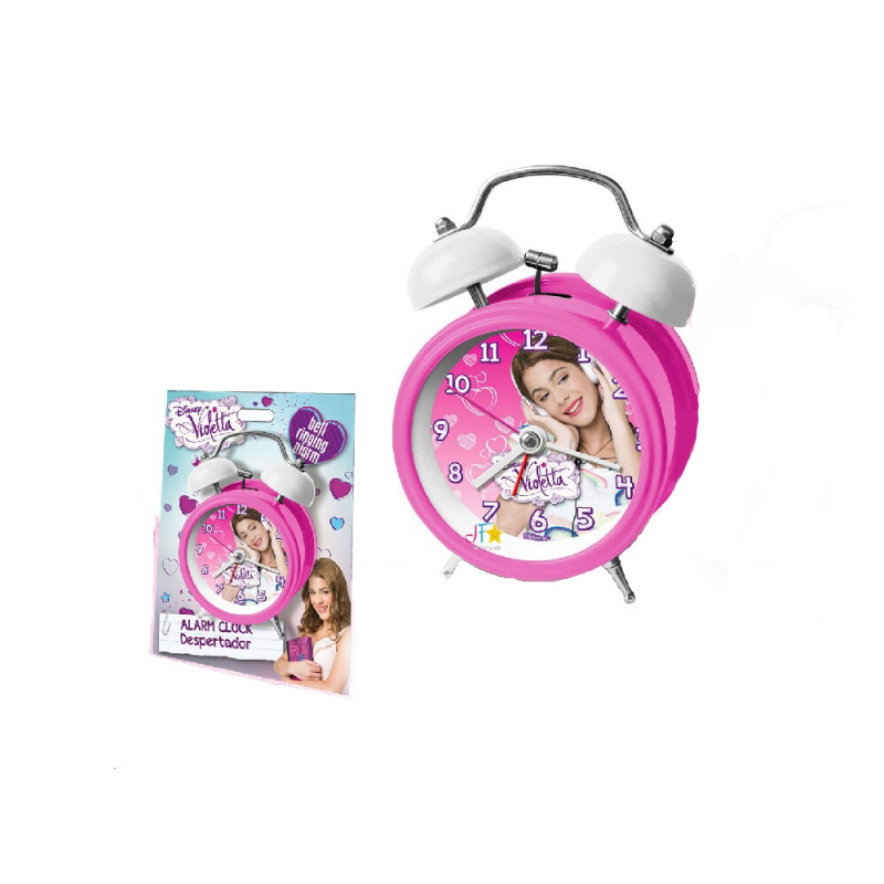 Ceas desteptator 12 cm Violetta | jadflamande.ro